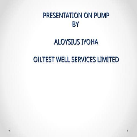 An Introduction to Surface well test pump.ppt