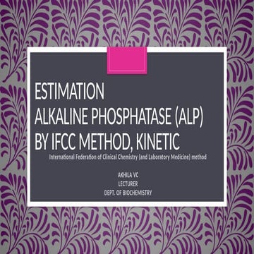 Leukocyte Alkaline Phosphatase Stain | PDF