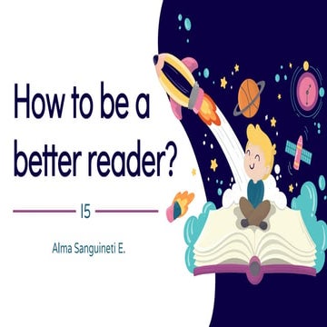 ALP - Intermediate 5 - how to be a better reader | PPT