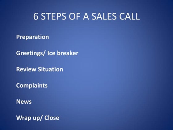 B2B sales process | PPT