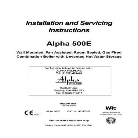 Alpha 500e | PDF | Power and Energy Industry | Industries