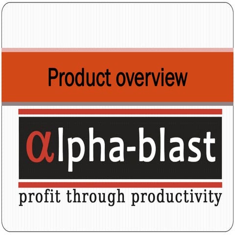 Alpha blast | PPTX