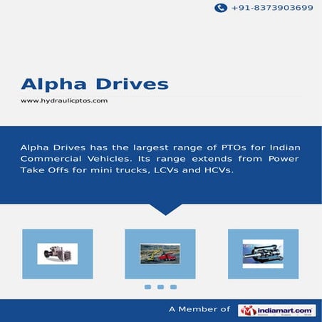 Alpha drives | PDF