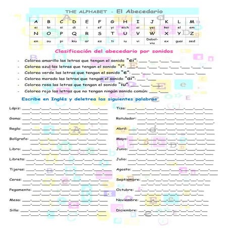 DOSIFICACION DE LETRAS PARA TRABAJAR LA LECTOESCRITURA | PDF
