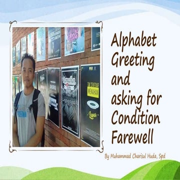 Alphabet for Hotelier | PPT