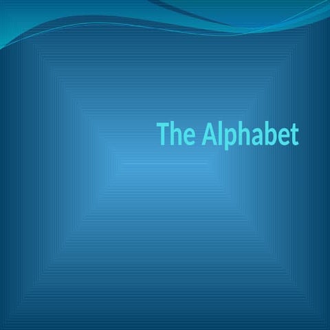 Presentation for teaching the Alphabet.pptx