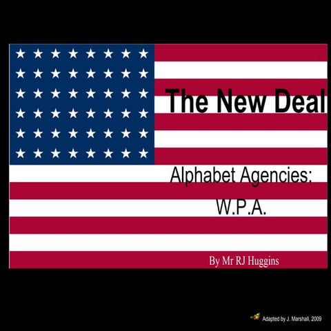 Alphabet agencies:wpa | PPT