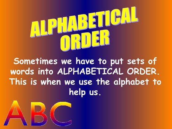 Learning the Alphabet and the sounds of the letters | PPTX