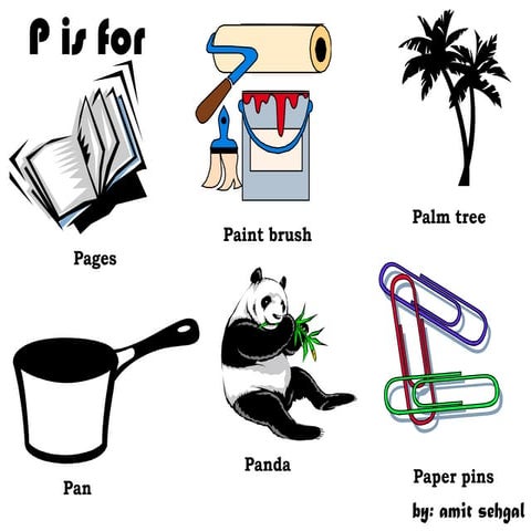 Alphabet representation p | PPTX