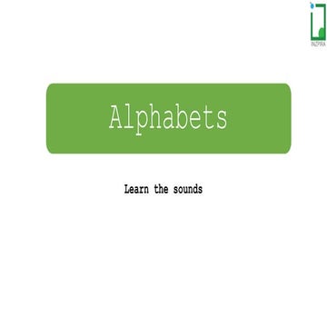 Alphabets and its sounds with a story.pptx
