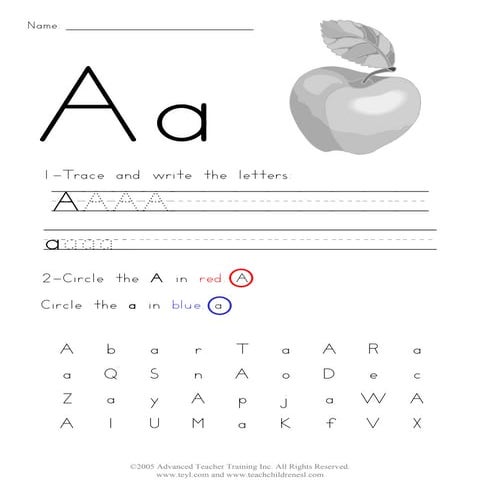 Alphabet writing 2 | PDF
