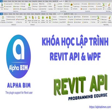 Revit API & WPF Training - 15 Lessons | Alpha BIM 2023 | PDF