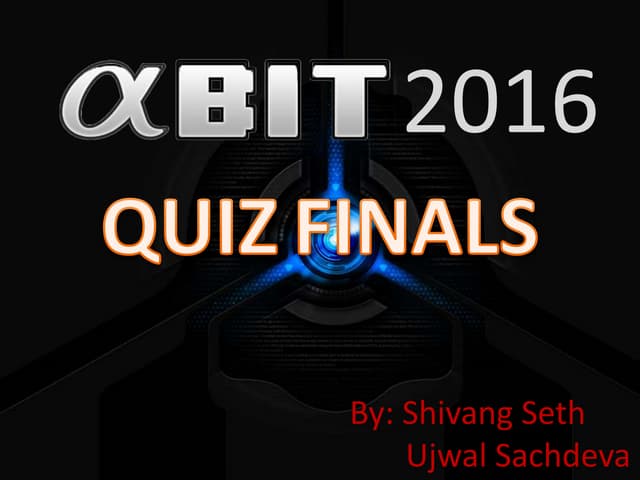Tcs It Wiz 2009 Finals With Answers | PDF