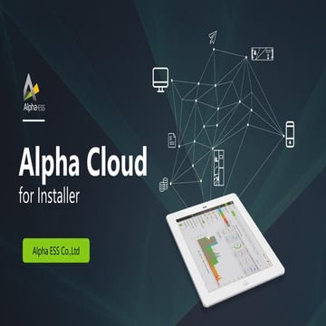 AlphaESS cloud system introduction installer | PDF