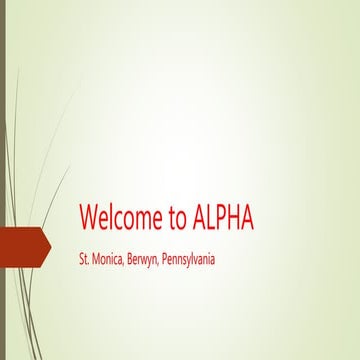 Alpha Presentations | PPTX