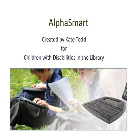 AlphaSmart | PPT