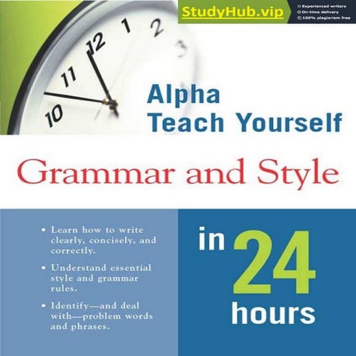 Alpha Teach Yourself Grammar And Style In 24 Hours - 450P.Pdf