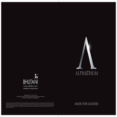 Alphathum by Bhutani Group | Best Commercial Property in Noida | PDF