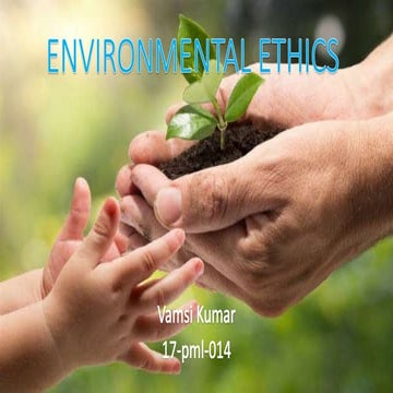Environmental ethics | PPT