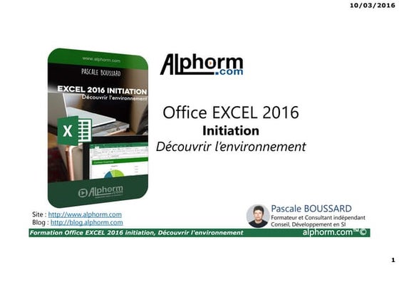 Excel 2016 Certificate - Russell | PPT