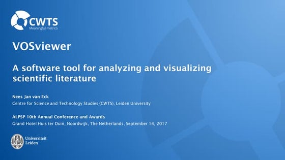 Visualizing Science Using Vosviewer Based On Crossref Microsoft