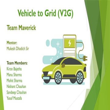 ALP Team Maverick - Vehicle to Grid Flow of Power.pptx