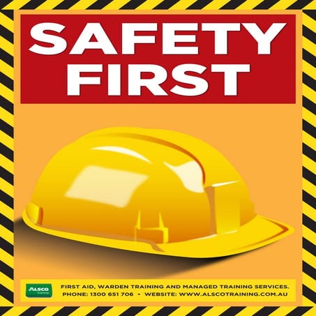 Alsco training-safety-posters-safety-first-a3 | PDF