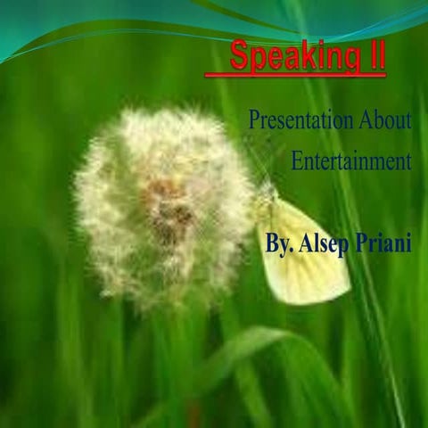 Alsep priani speking | PPTX