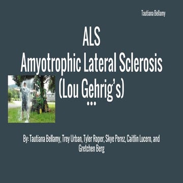 Als (lou gehrig's) (1) | PPT
