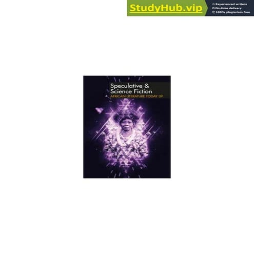 ALT 39 Speculative Science Fiction - African Literature Today | PDF