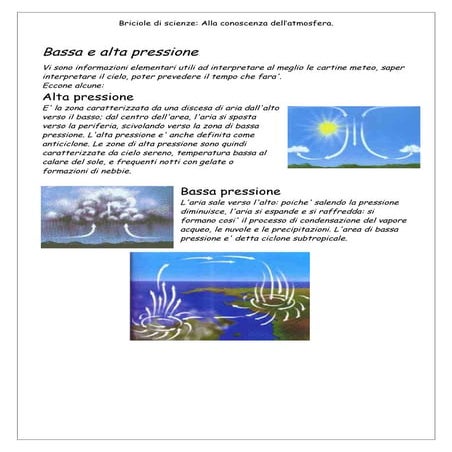 Alta E Bassa Pressione | DOC