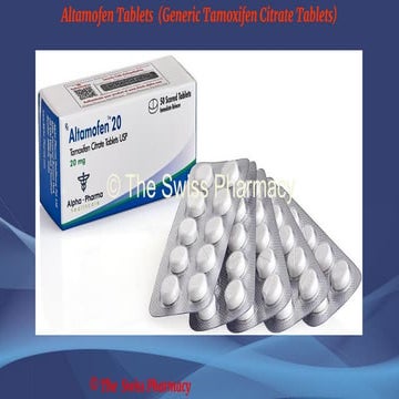 Altamofen Tablets (Generic Tamoxifen Citrate Tablets) | PDF | Menopause ...