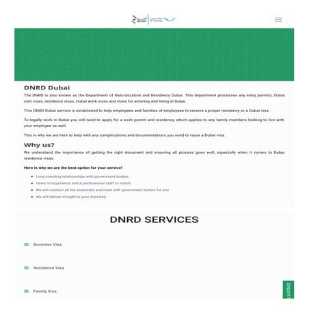 Visa Services Dubai | PDF