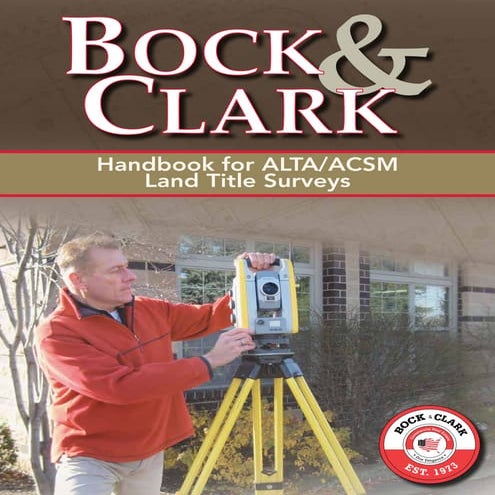 Alta survey handbook by bock & clark | PDF