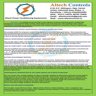 Altech services | PDF | Radio Control | Hobbies & Interests