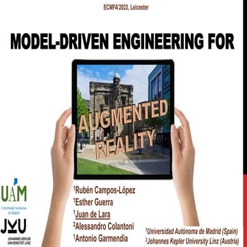 Model Driven Engineering For Ar Ppt