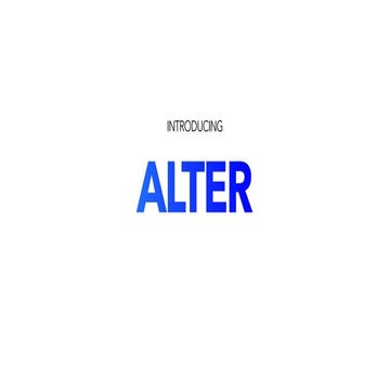 Alter - a seamless ai for your mac | PDF