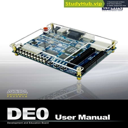 Altera DE0 Board | PDF