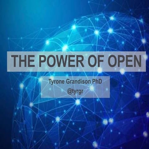 The Power Of Open | PPTX