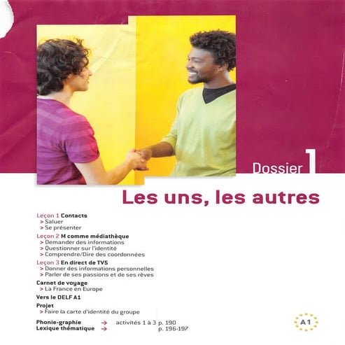 Alter Ego + A1 Dossier 1 | PDF