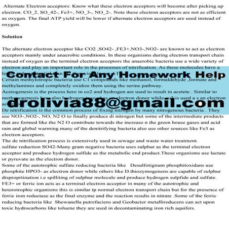 Alternate Electron acceptors Know what these electron acceptors will.pdf