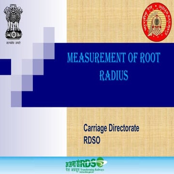 Alternate for Root Radius measurement in coaching wheels.pptx