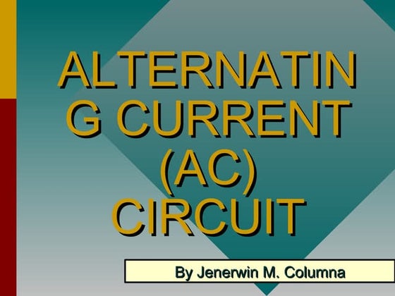 Ac current | PDF