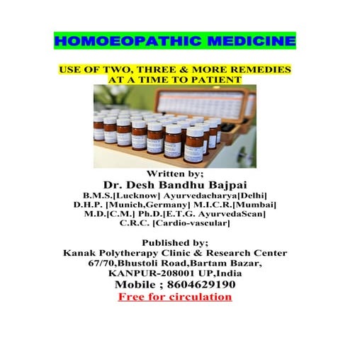ALTERNATION OF THREE & FOUR HOMOEOPATHIC REMEDIES_250423.doc