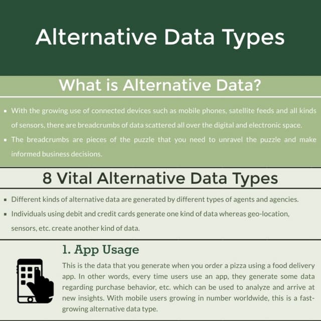 8 Vital Alternative Data Types | PDF | Technology & Computing
