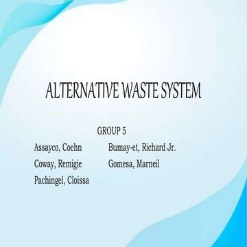 Osst-Alternative-Waste-SystemGroup-5.pptx