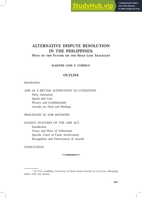 ADR in criminal proceeding in Bangladesh with global perspective. | PDF