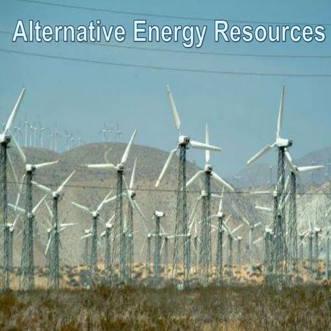 Alternative Energy PowerPoint | PPTX
