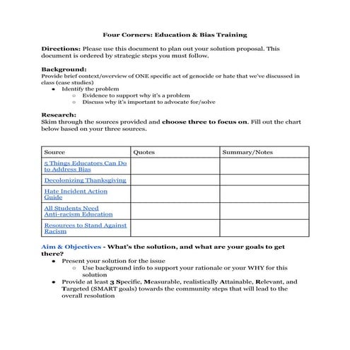 Alternative four corners | PDF