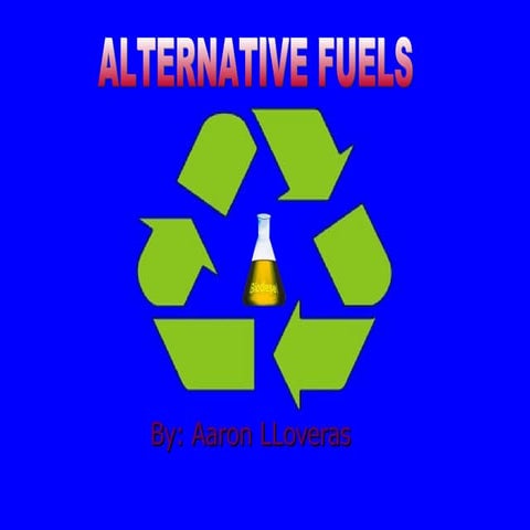 Alternative fuels | PPT